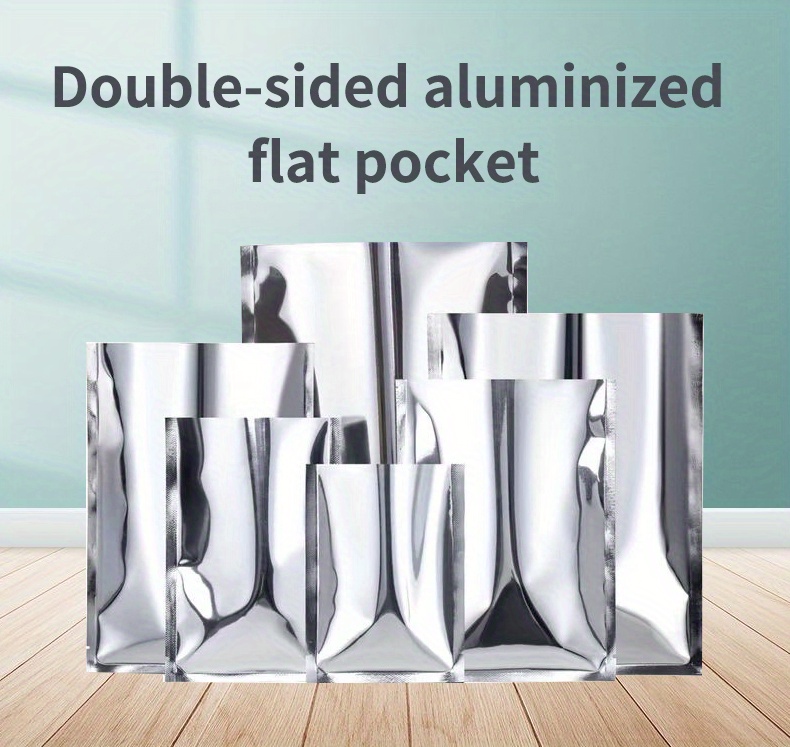 Double sided Aluminized Flat Mouth Vacuum Aluminized Three - Temu