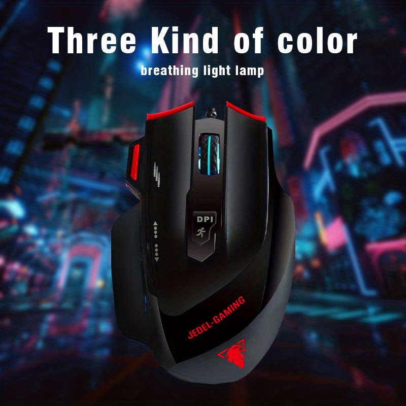 Gaming Mouse Ergonomic Right Hand Design Optical Sensor Fps - Temu Canada