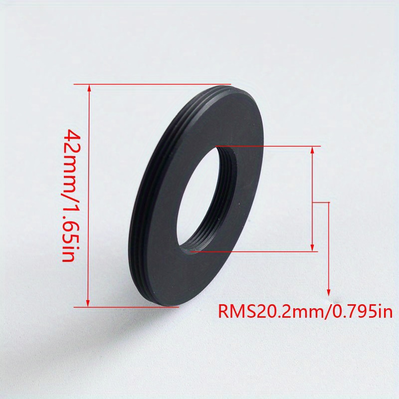 顕微鏡対物レンズ RMS20.2mm から M42 * 0.75mm マクロ写真アダプター - Temu Japan