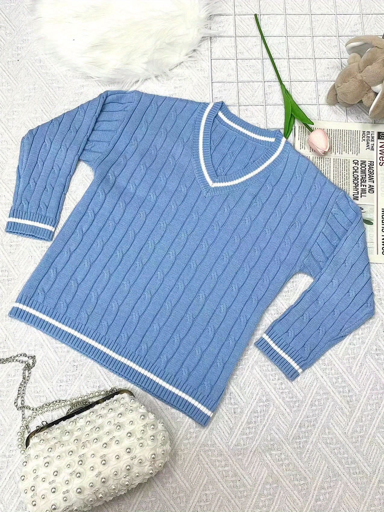Casual match Students Uniform Knitted Girls' Boys' - Temu Australia