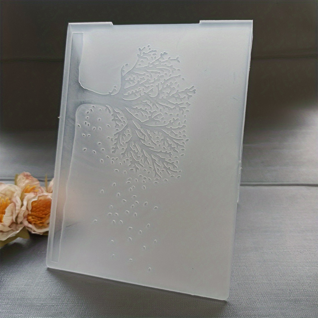 New Pine Embossed Folder Plastic Embossing Folders - Temu