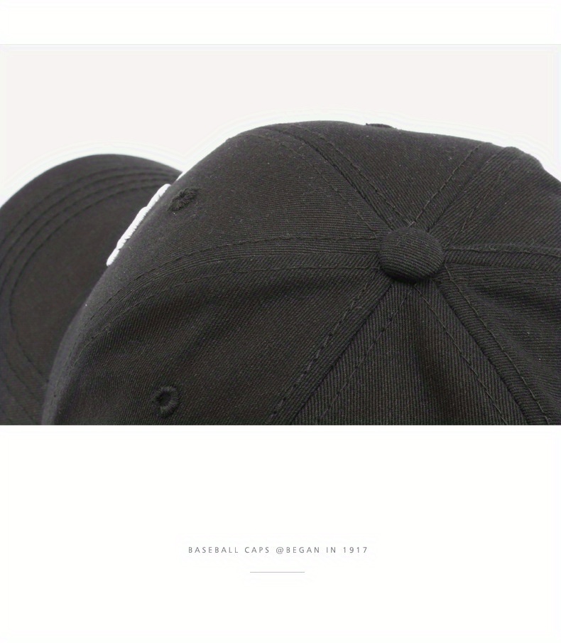 Cool Letter Embroidery Peaked Cap Outdoor Mens Travel Sunscreen ...