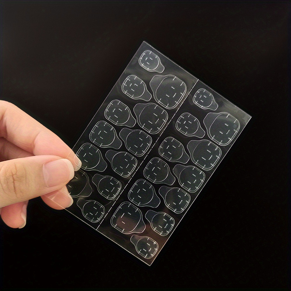 Breathable Adhesive Tabs Nail Glue Sticker Super Sticky - Temu Ireland