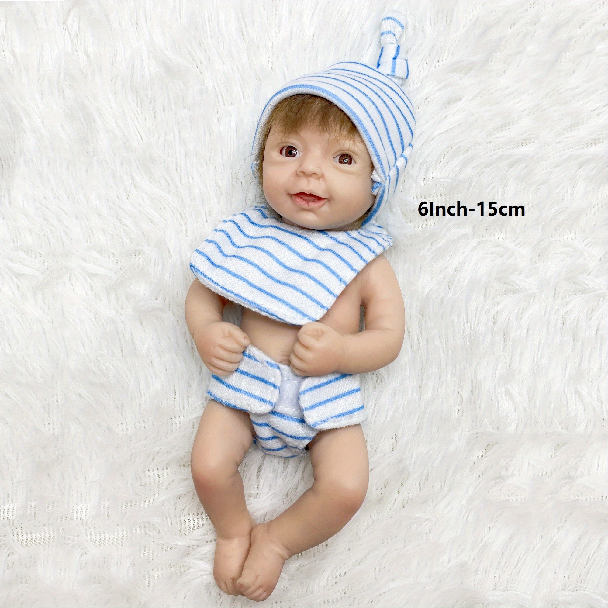 Full Solid Silicone Doll Handmade Cute - Temu