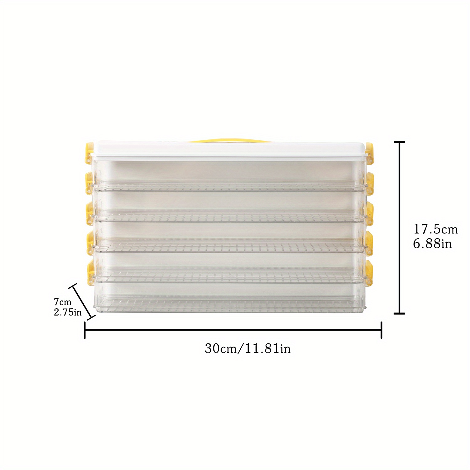 Multi layer Dumpling Box Lid Portable Refrigerated Food - Temu