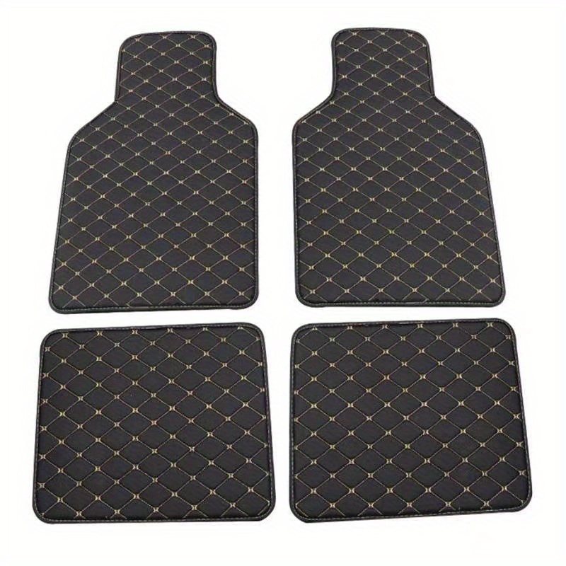 Car Mats Universal Waterproof Front Rear Full Car Carpets - Temu United ...