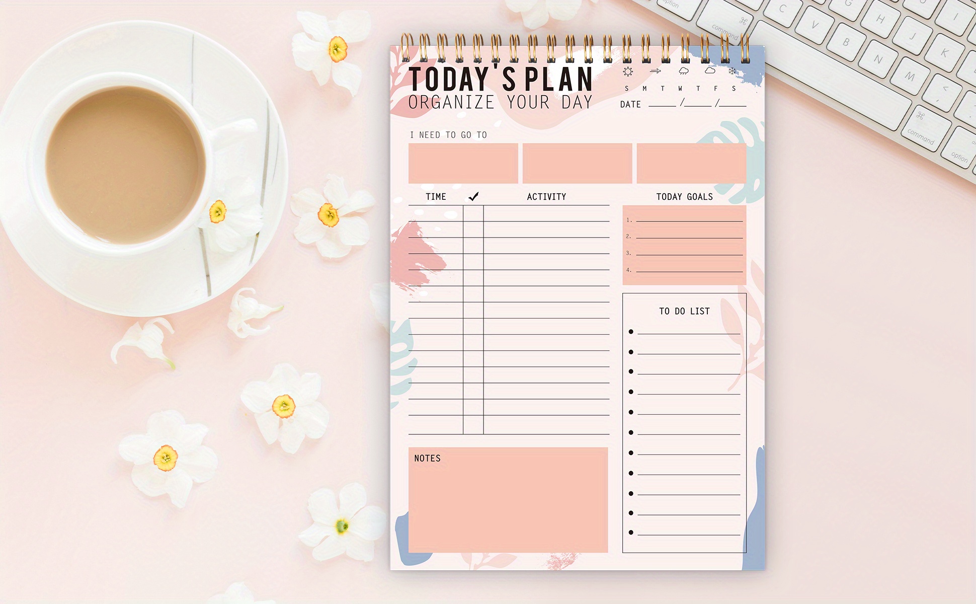 Trees Daily List Planner Checklist Notepad Daily - Temu New Zealand