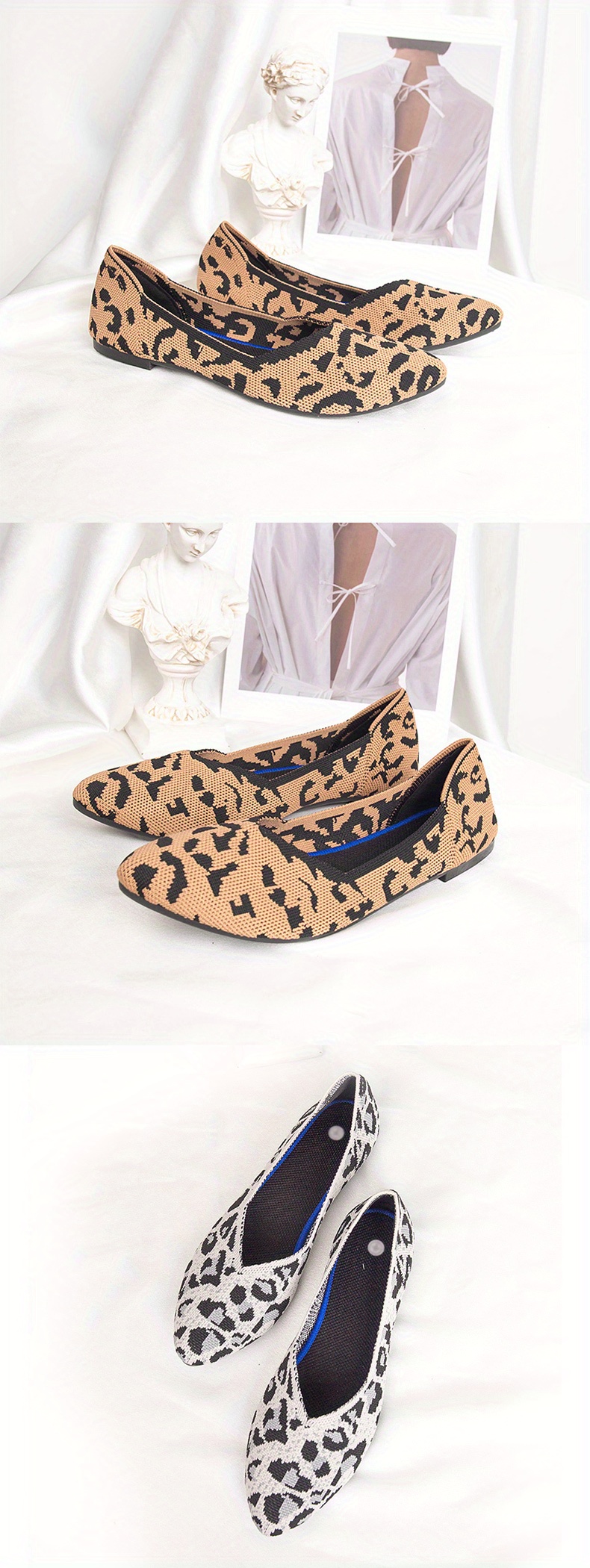 Women's Flats Comfy Pointed Toe Soft Sole - Temu New Zealand