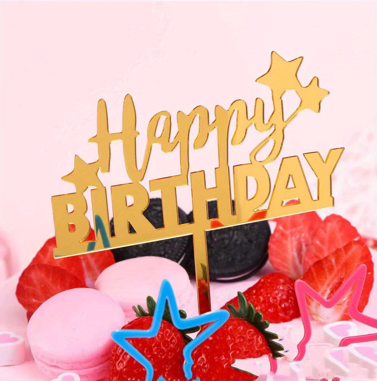 Creative Birthday Cake Flag Insert Dessert Table Dress - Temu Australia