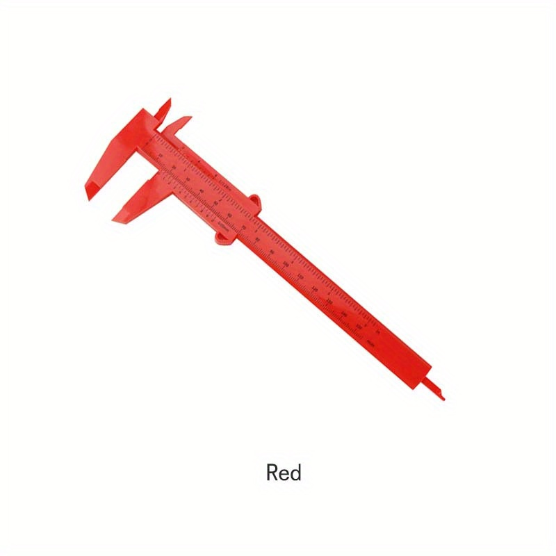 High Precision Double Scale Plastic Vernier Caliper Perfect - Temu Canada