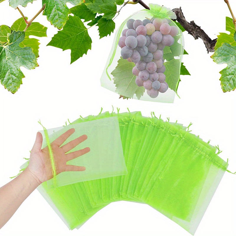 Strawberry Grapes Fruit Grow Bags Netting Mesh Vegetable - Temu United ...