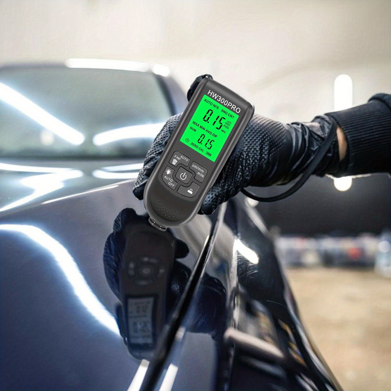 Hw 300 Paint Film Automatic Thickness Gauge 0 2000um - Temu