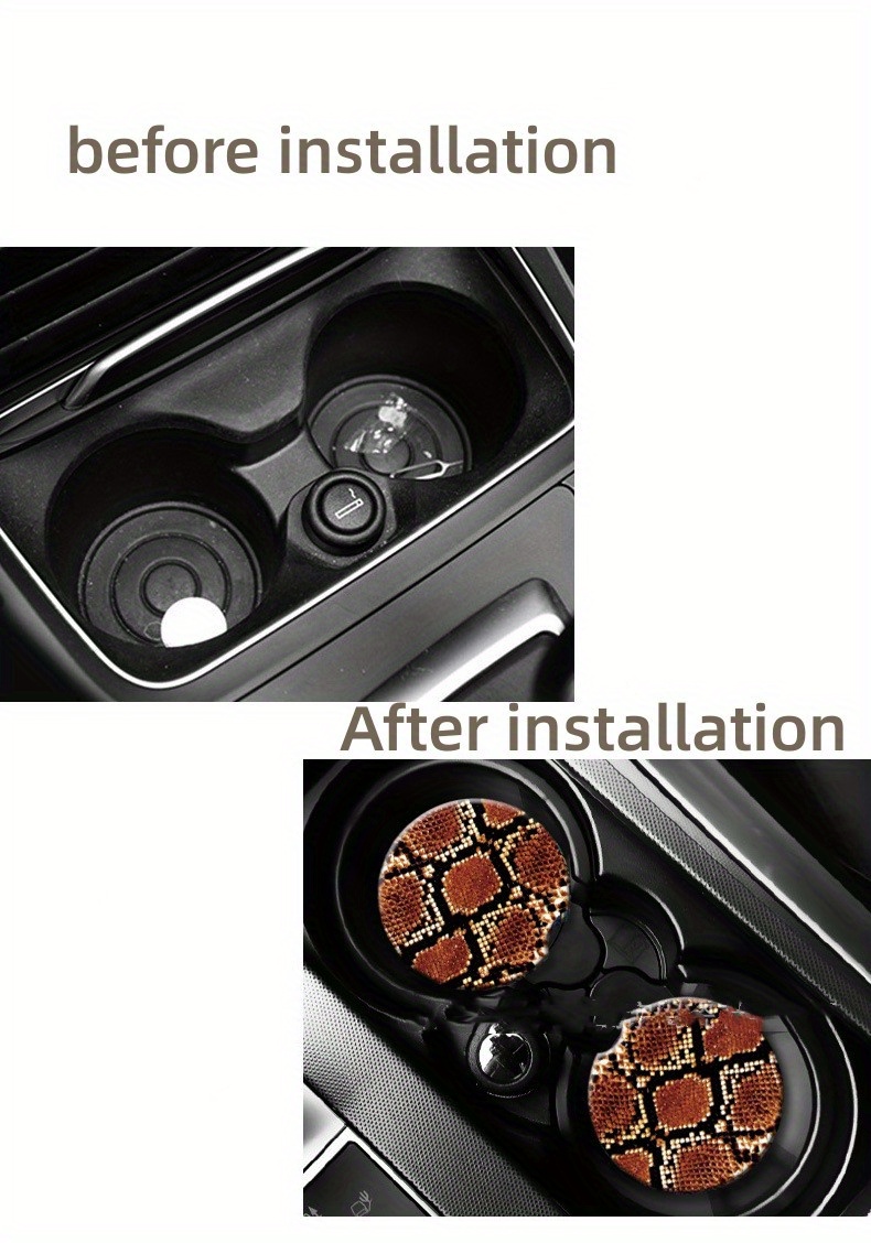 Car Coasters Common 95% Car Models Use - Temu United Kingdom