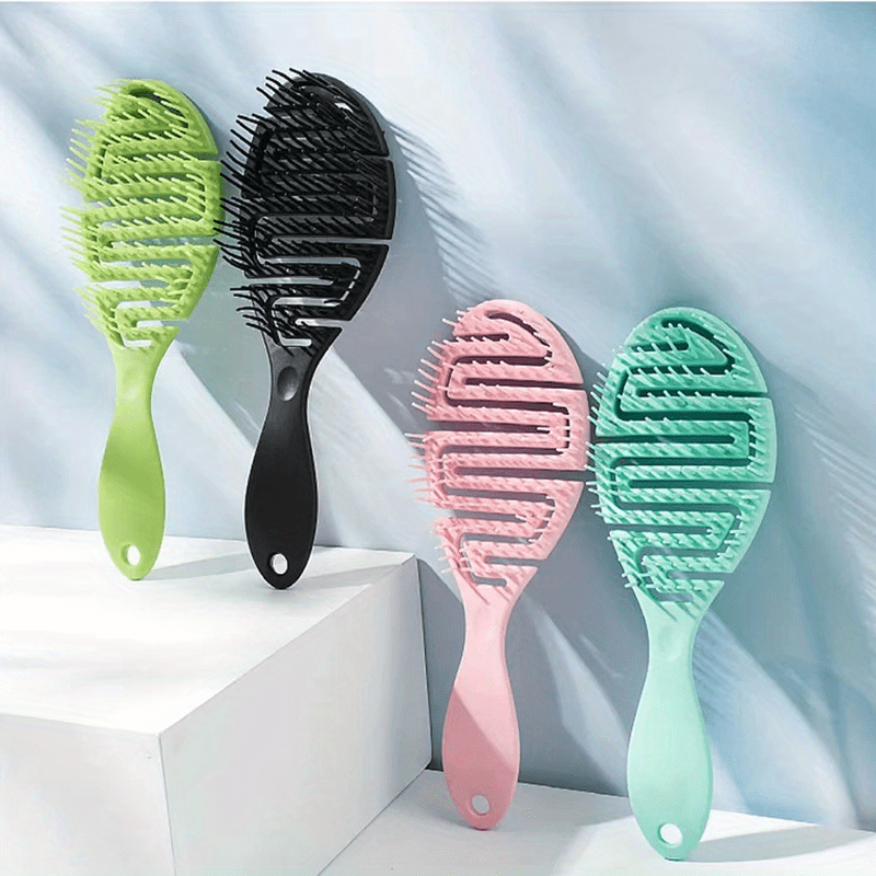 Anti static Hollow Detangling Comb Scalp Massage Hair Care - Temu Denmark