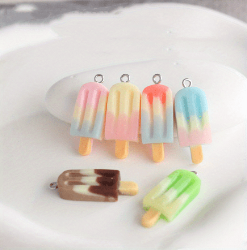 Mini Simulation Gradient Ice Cream Freezer Adhesive Glue - Temu