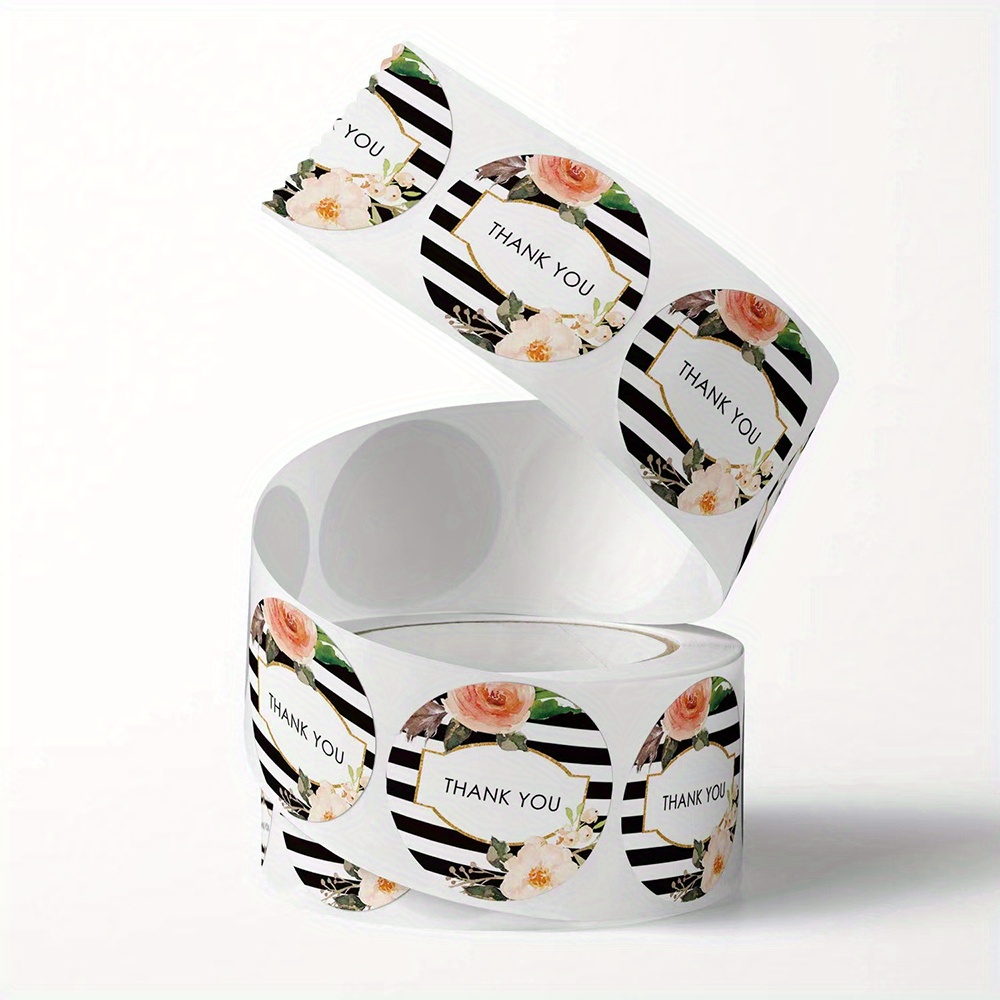 500pcs Roll 2 5cm Thank You Stickers Seal Labels Gift - Temu Australia