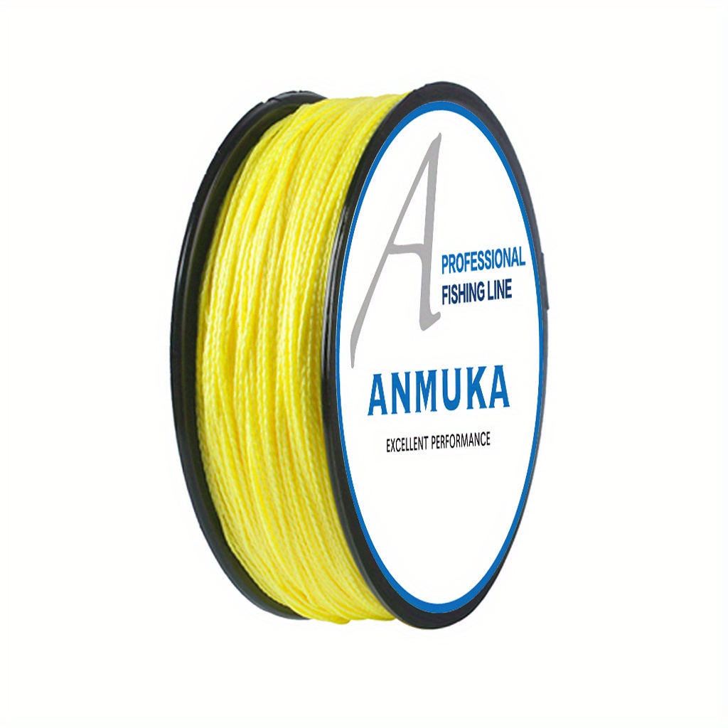 Fluorescent Yellow 4 Strands Multi strand Pe Wear resistant - Temu ...