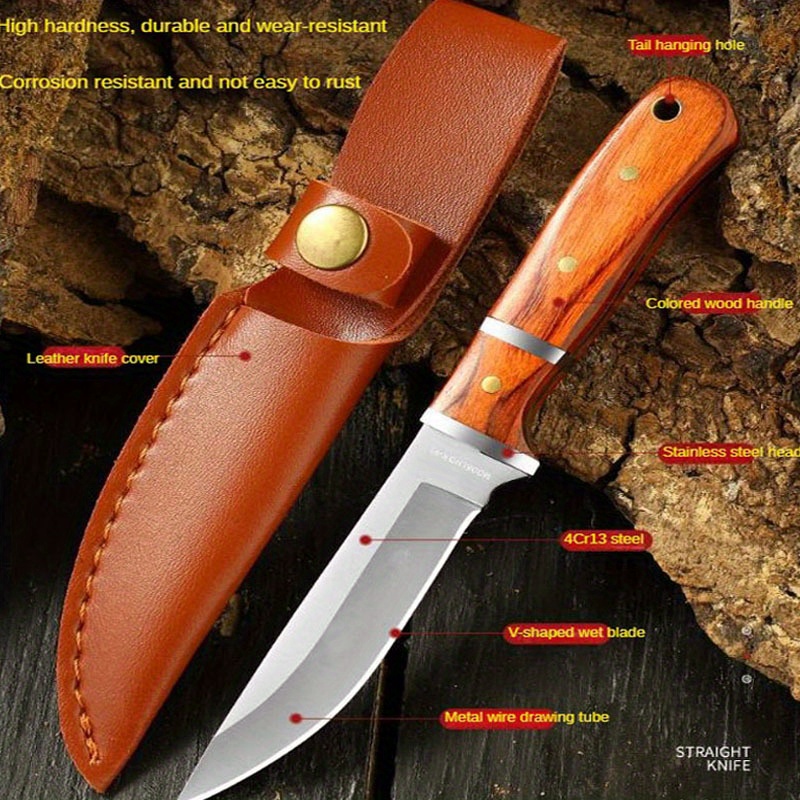 Premium Stainless Steel Kitchen Knife Set Perfect Chefs - Temu