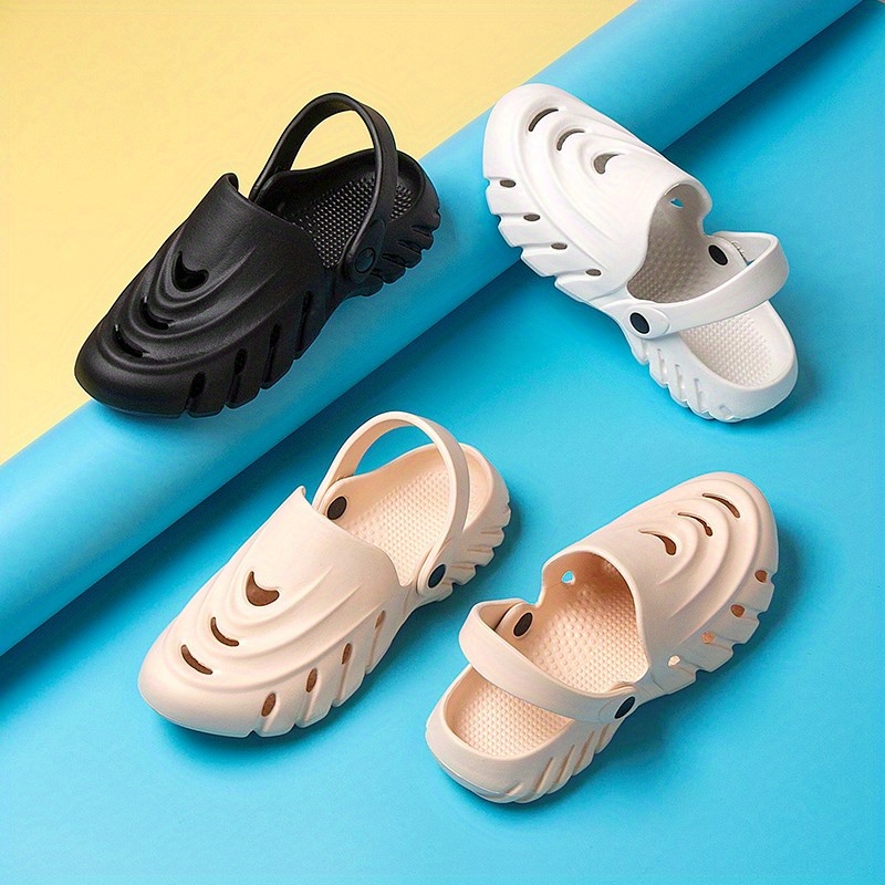 Women's Trendy Clogs Solid Color Closed Toe Non Slip Eva - Temu Ireland