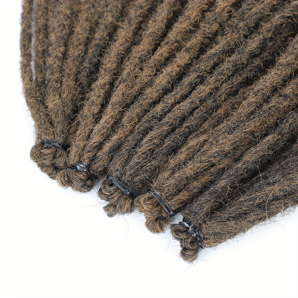 Handmade Dreadlocks Hair Extension Synthetic Crochet Braids - Temu ...