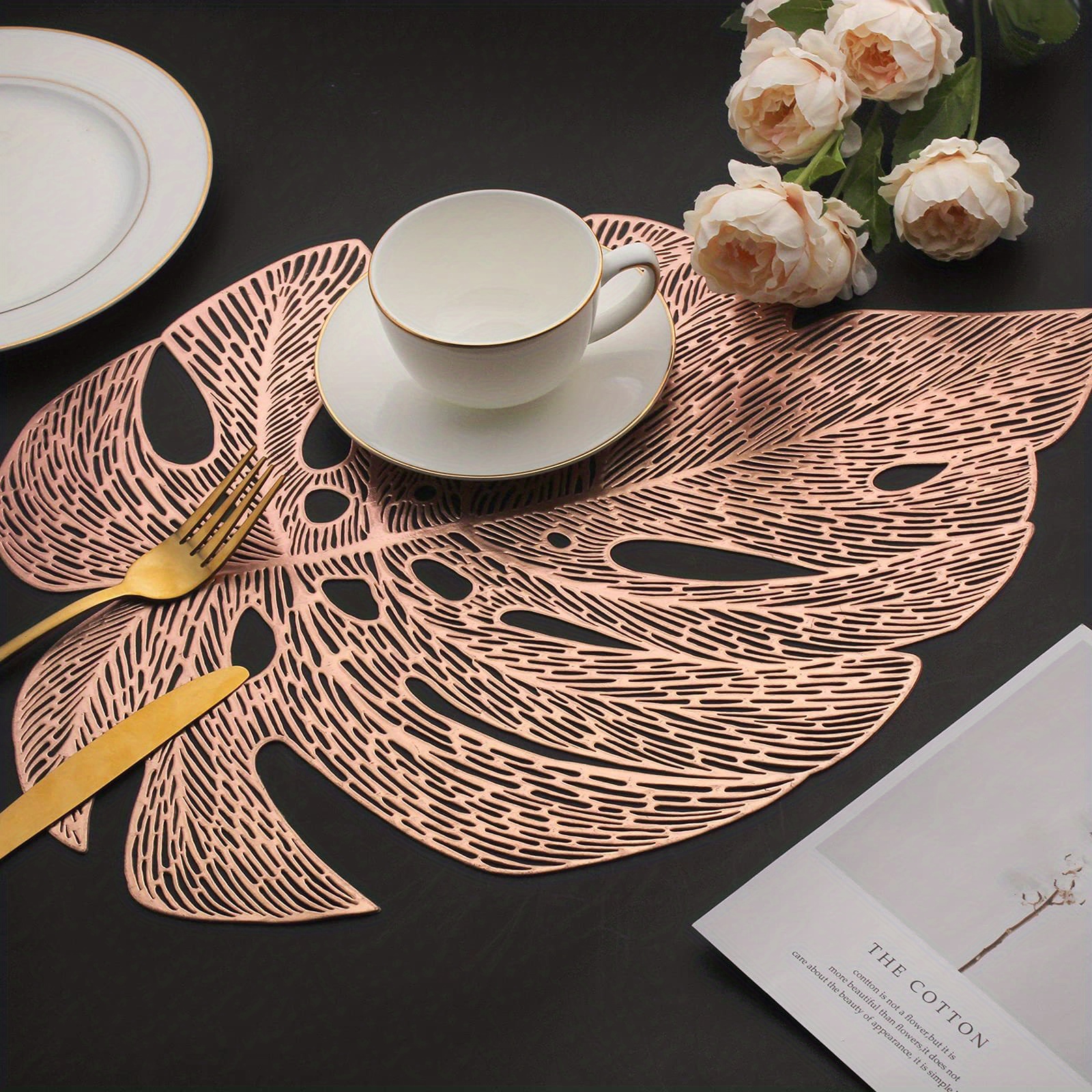 Placemat Cup Mat Creative Coffee Mat Pvc Placemat - Temu Canada