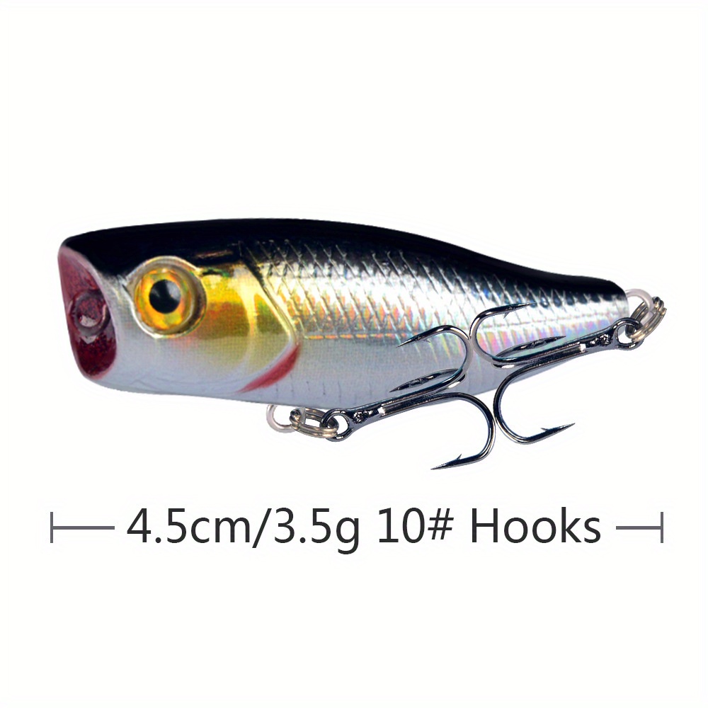 Mini Popper Hard Bait: Fishing Lure Crankbait Wobbler Tackle - Temu ...
