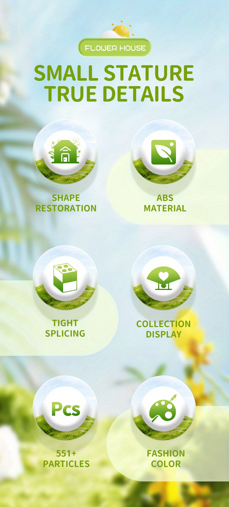 ビルディングおもちゃフラワールームビルディングブロックセット led ライト付きビルディングレンガキット stem アイデアクリエーター ...