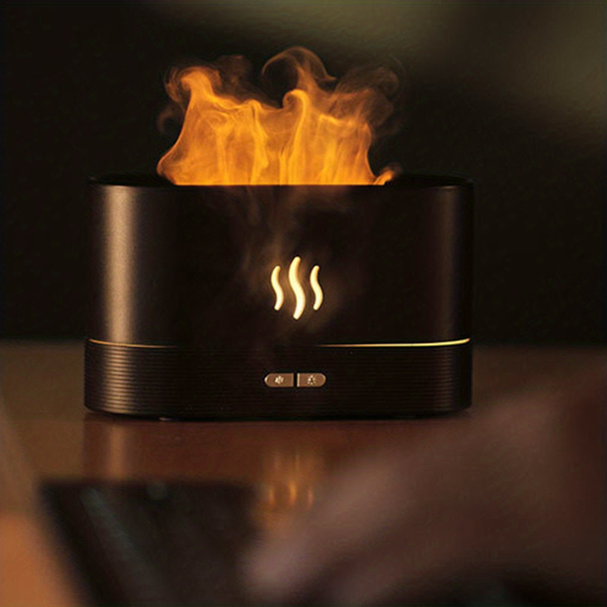 Flame Aromatherapy Diffuser Creative Simulation Fragrance - Temu Denmark