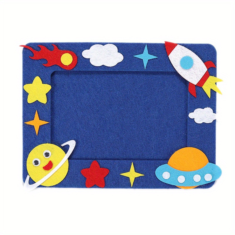 Handmade Diy Collage Frame Material Non woven Cartoon Fabric - Temu ...