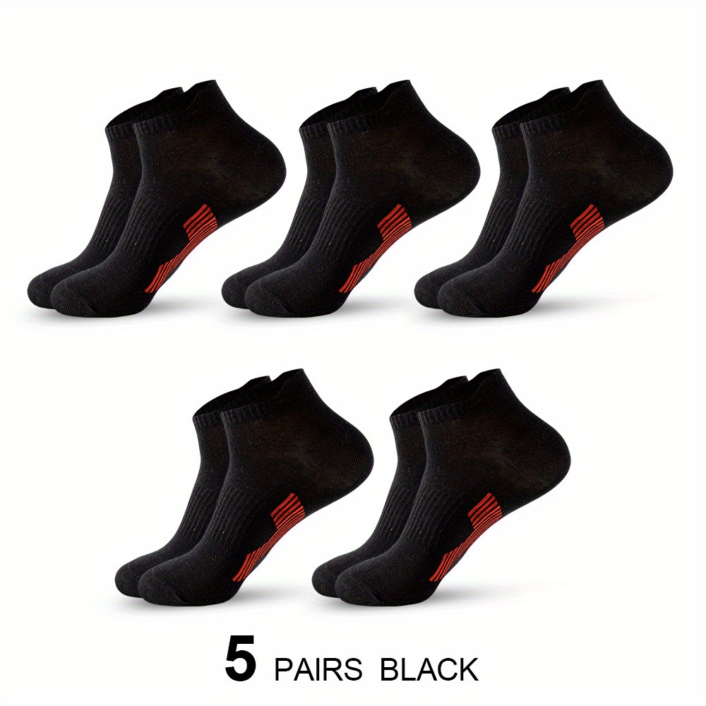 Men's Athletic Socks Running Cycling Socks Cotton Breathable - Temu Norway