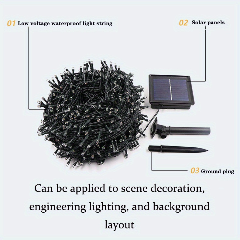 Led String Light Outdoor Waterproof Engineering Lighting - Temu Australia