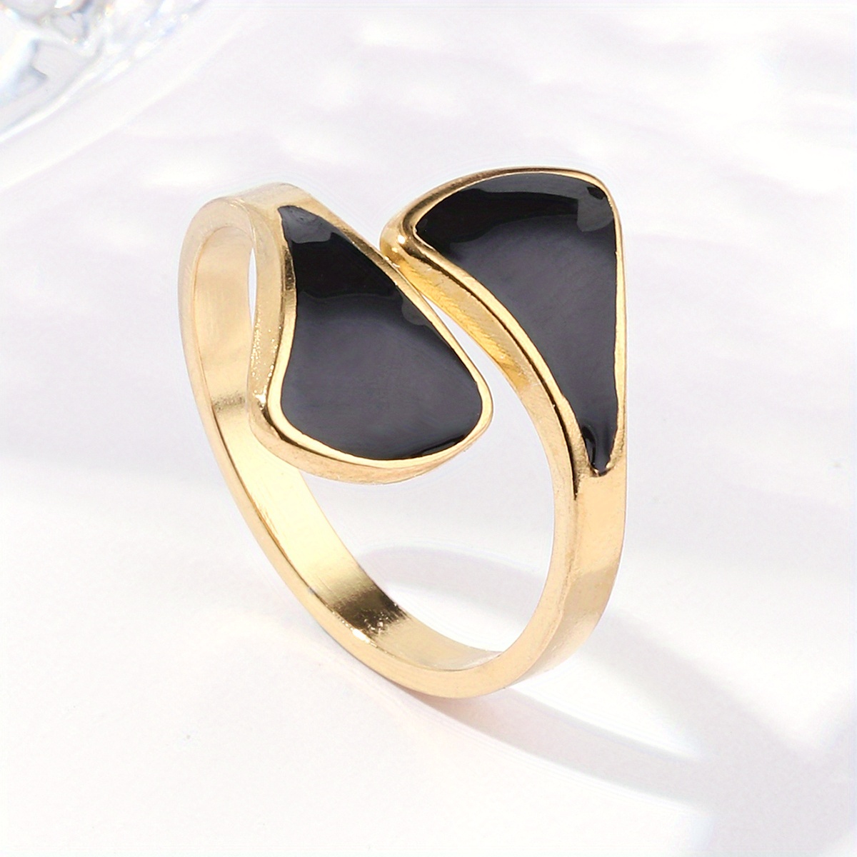 Stainless Steel Ring Simple Fashion Personalized Design - Temu Norway