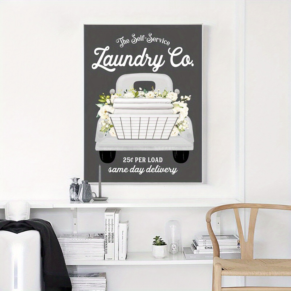 Car Flower Canvas Painting Posters Prints Wall Art Pictures - Temu ...