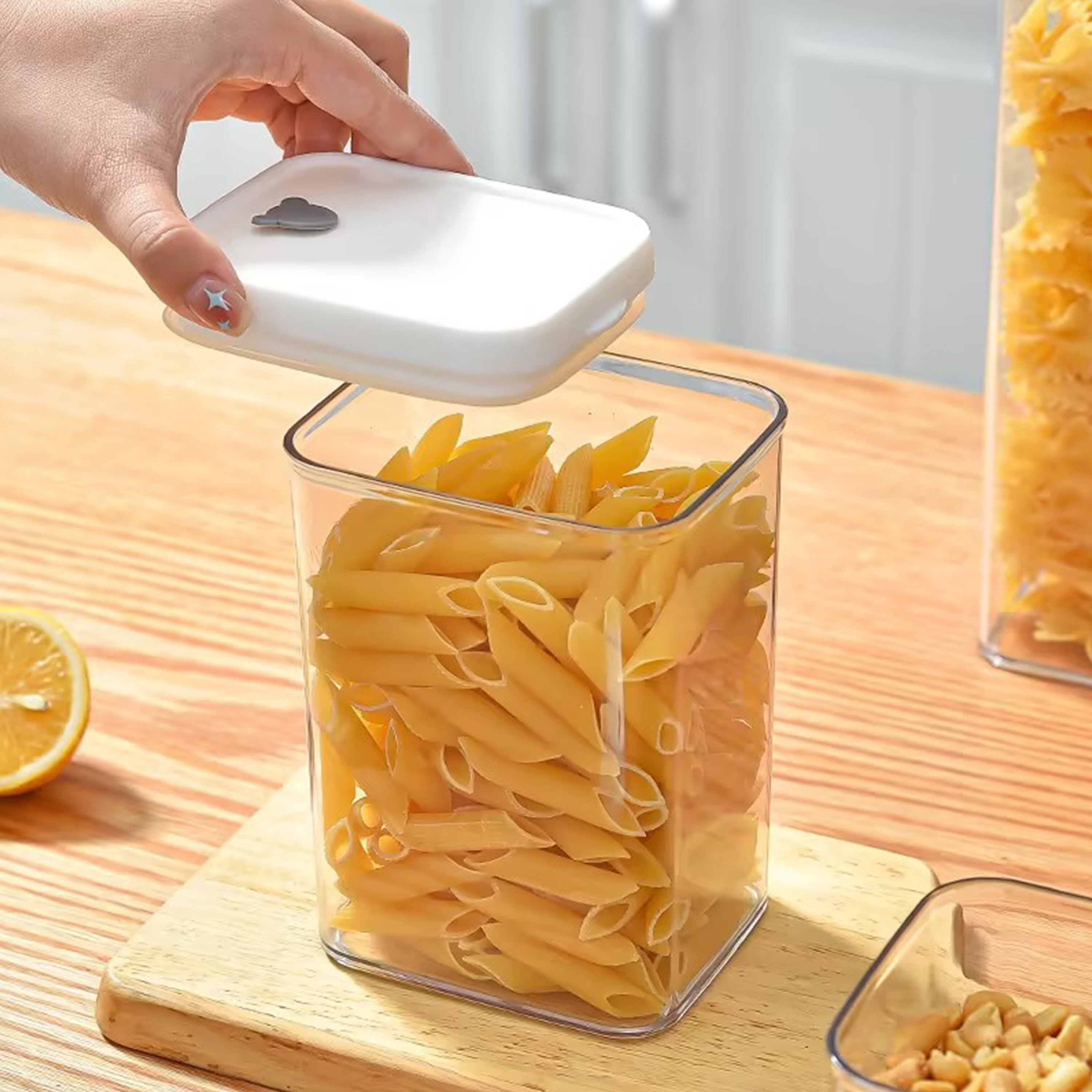 Food Storage Container Set With Lids Food Grade Kitchen And - Temu