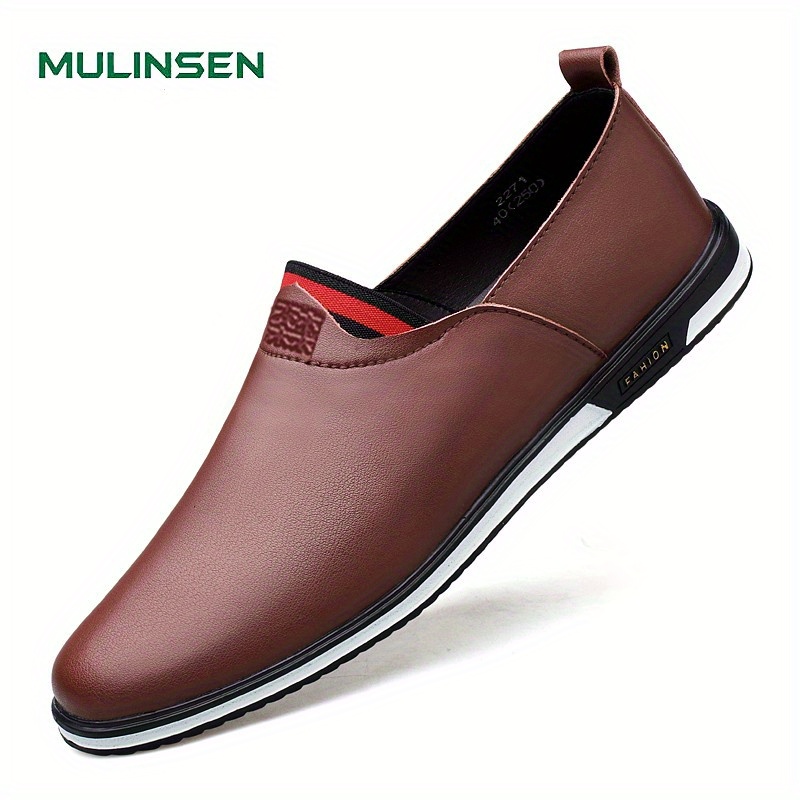 Men s Loafer Shoes Comfy Non slip Slip Shoes Men s Driving - Temu New ...