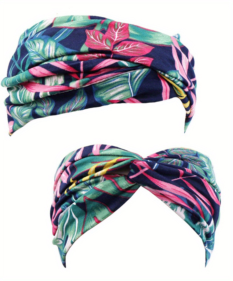 Women's Headband Bohemian Style Stretchy Cross Knotted - Temu Australia
