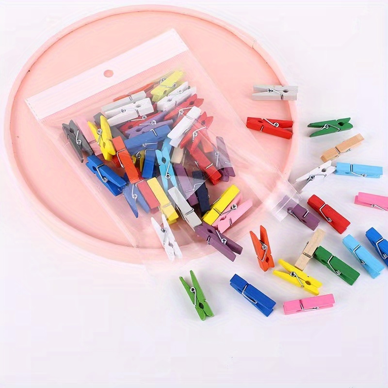 Diy Wood Clip Office Creative Organizing Tool - Temu Australia