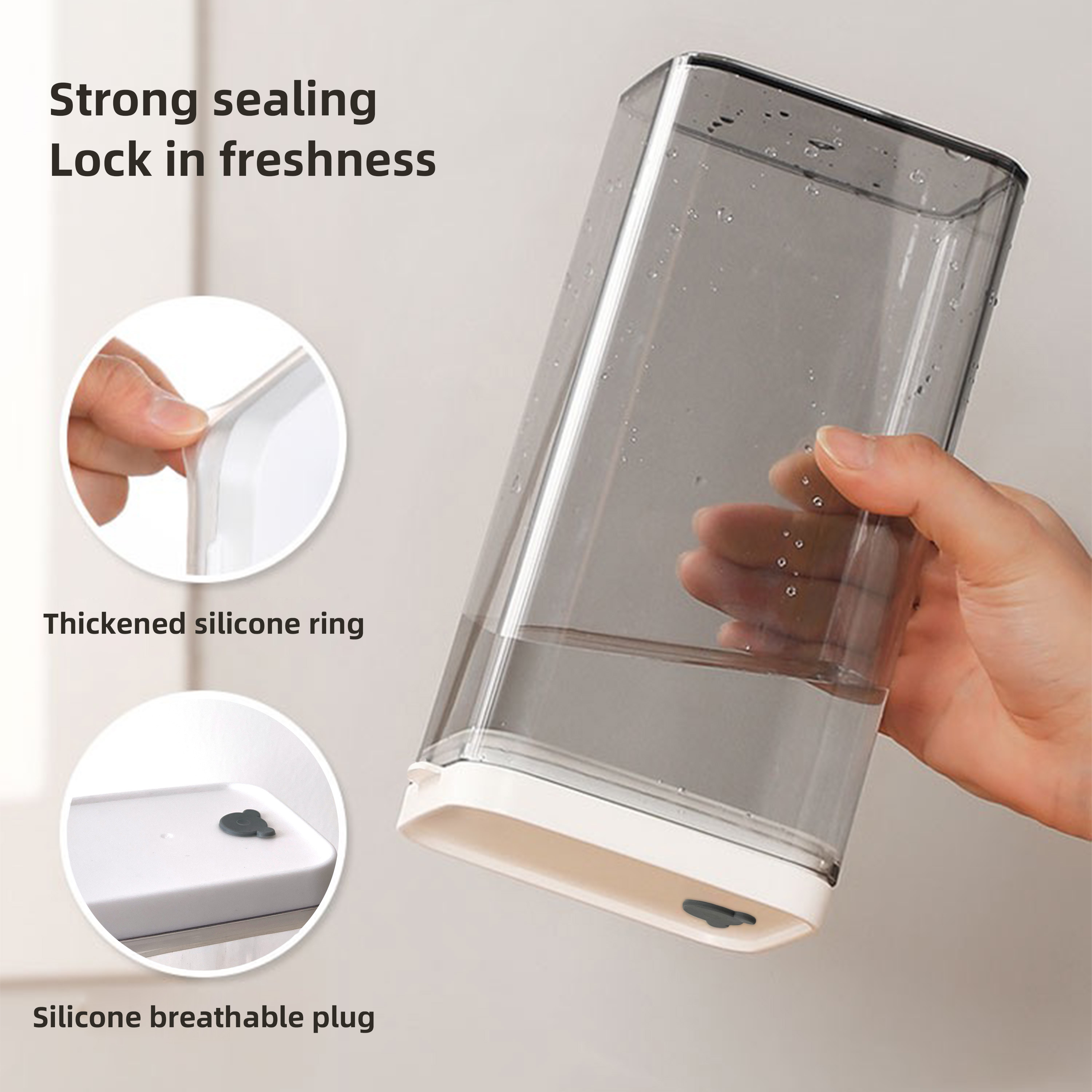 Food Storage Container Set With Lids Food Grade Kitchen And - Temu