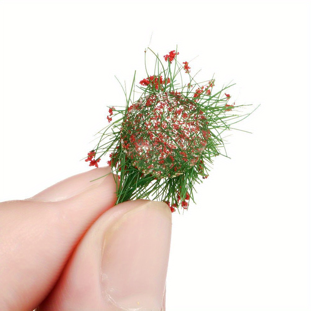 Diy Miniature Garden Dollhouse Decoration Flower Static - Temu