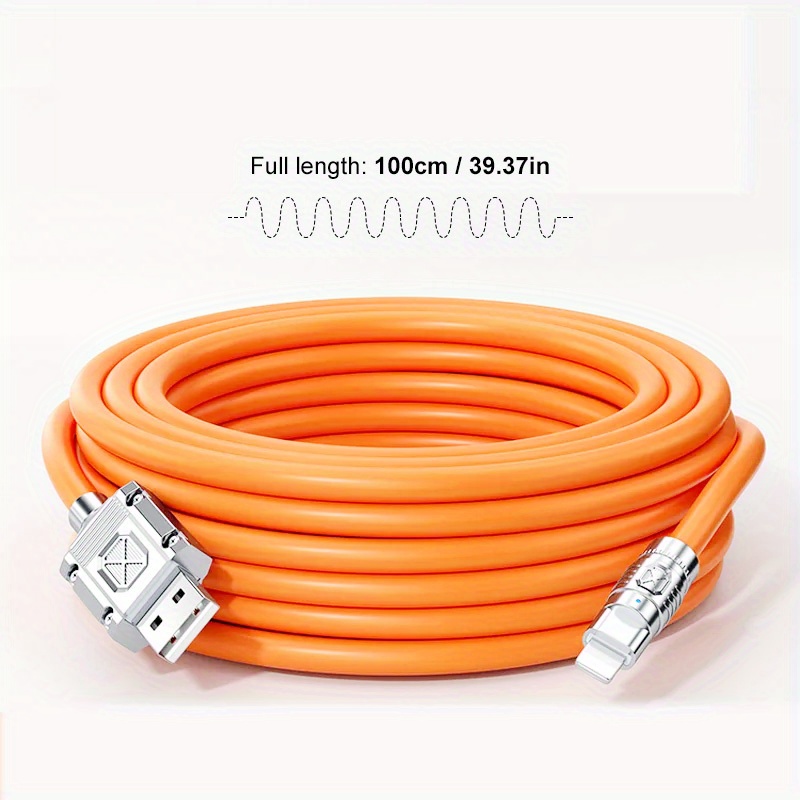 Metal Head Data Cable Fast Charging Cable - Temu New Zealand