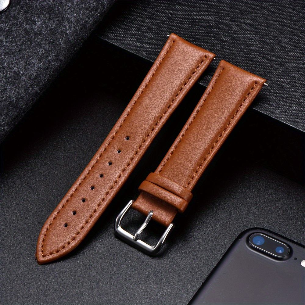 Business Pu Leather Strap Simple Comfortable Unisex Watch - Temu Australia