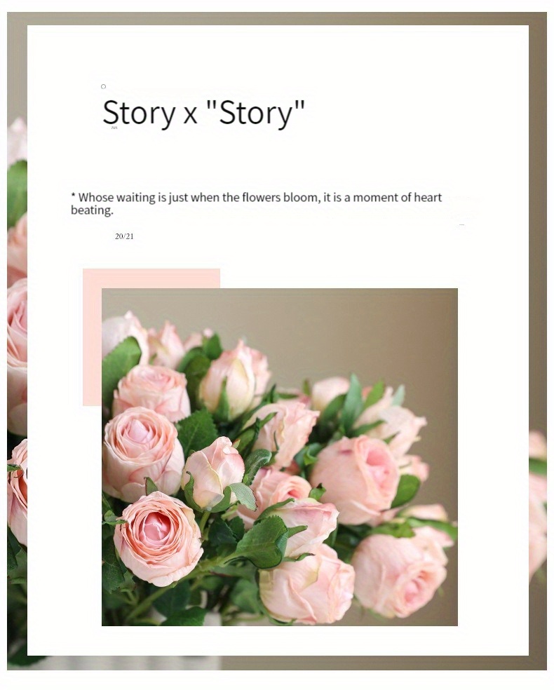 Artificial Silk Rose Real Touch Flower Loose Dried Flowers - Temu