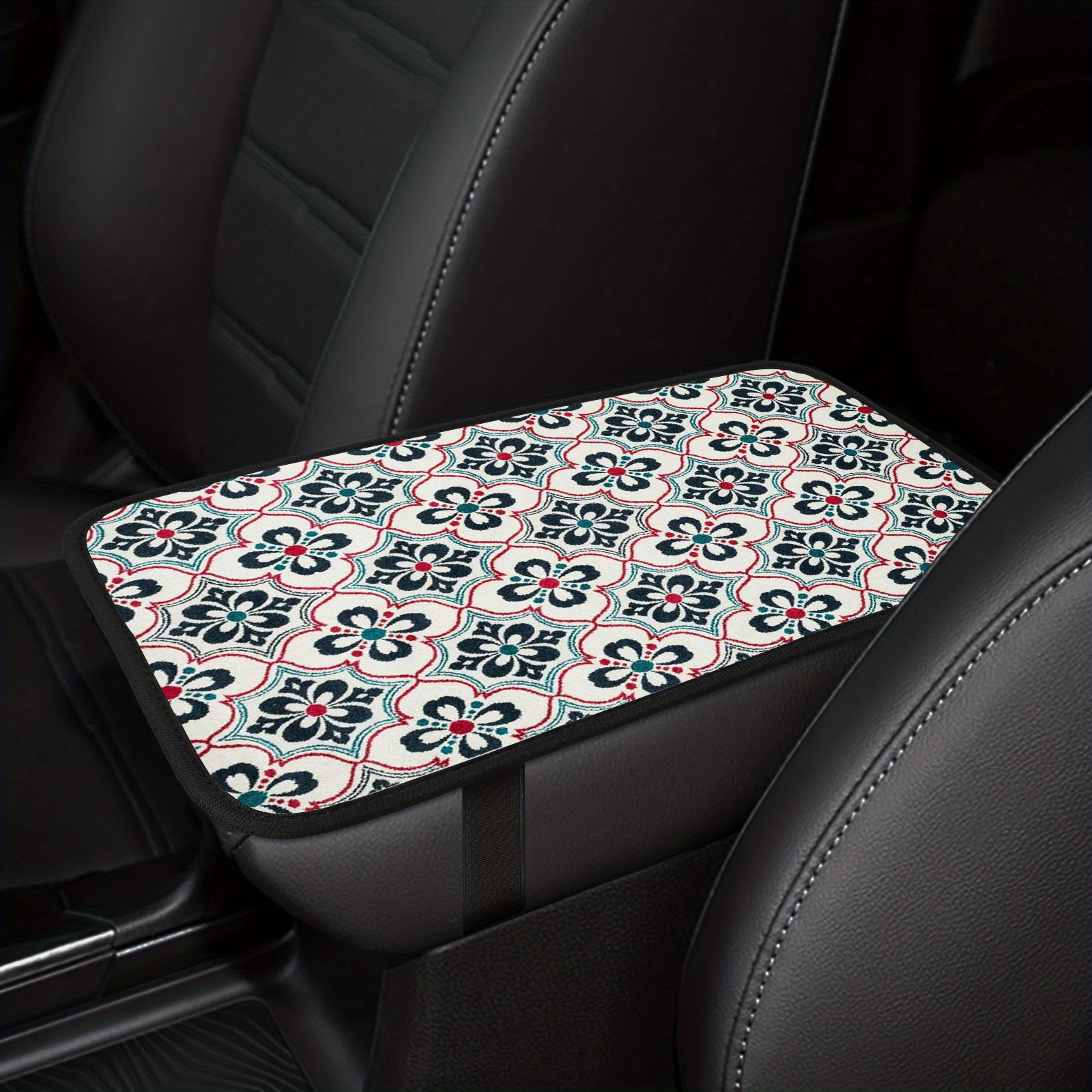 Car Armrest Pad Armrest Storage Box Floor Mat - Temu Australia