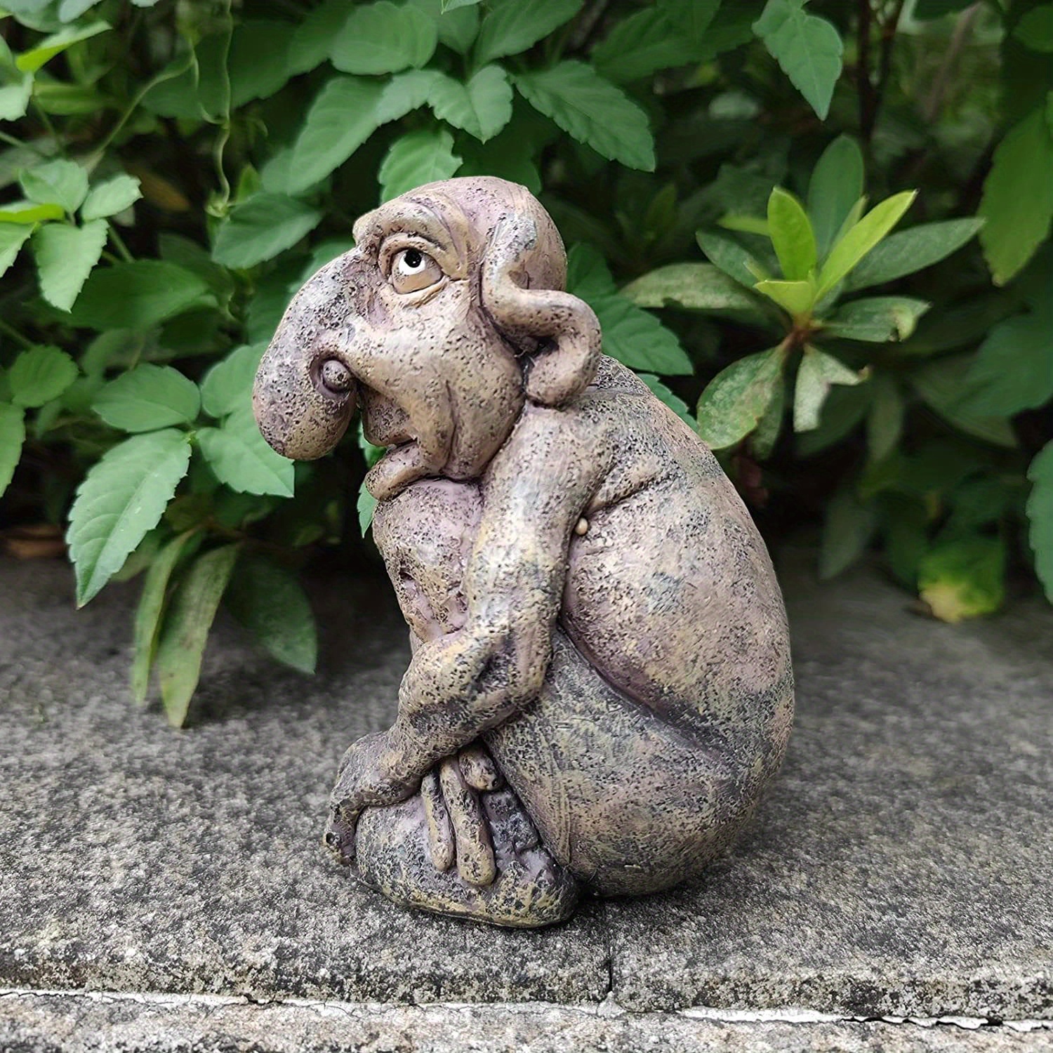 Gothic Sculpture Statue Horror Halloween Outdoor Decoration - Temu ...