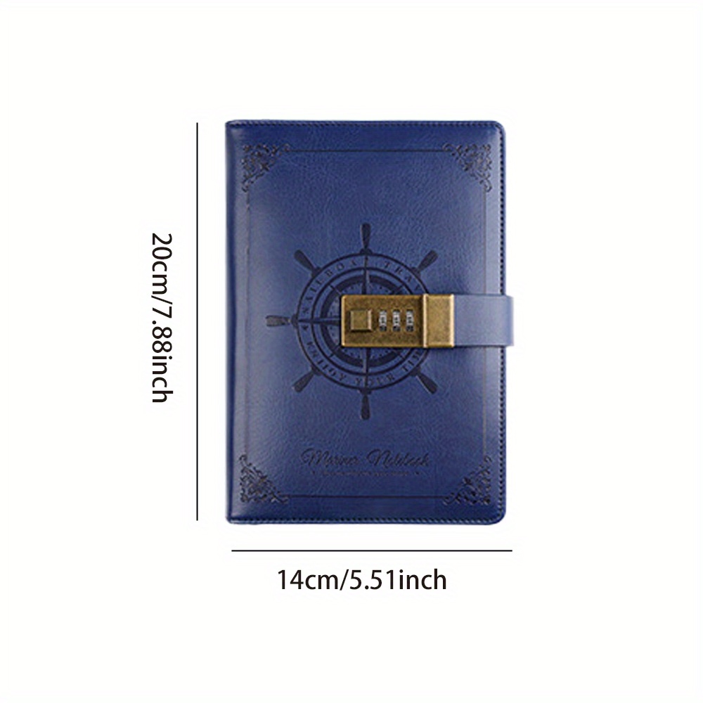 b6 vintage password book diary lock ledger - Temu Canada