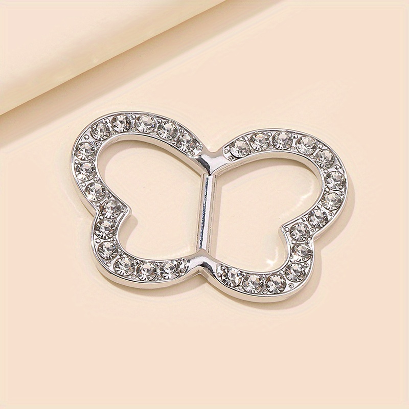 Hollow Butterfly Shape Brooch Scarf Buckle Fixed T shirt Pin - Temu ...