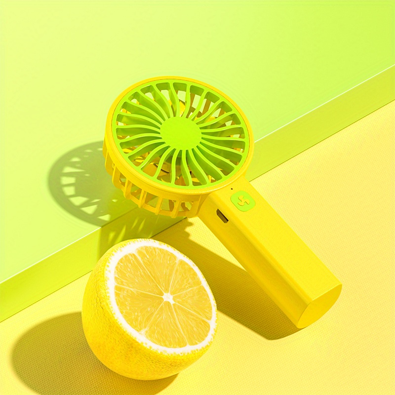 Mini Usb Small Fan Handheld Rechargeable Silent Large Wind - Temu Australia