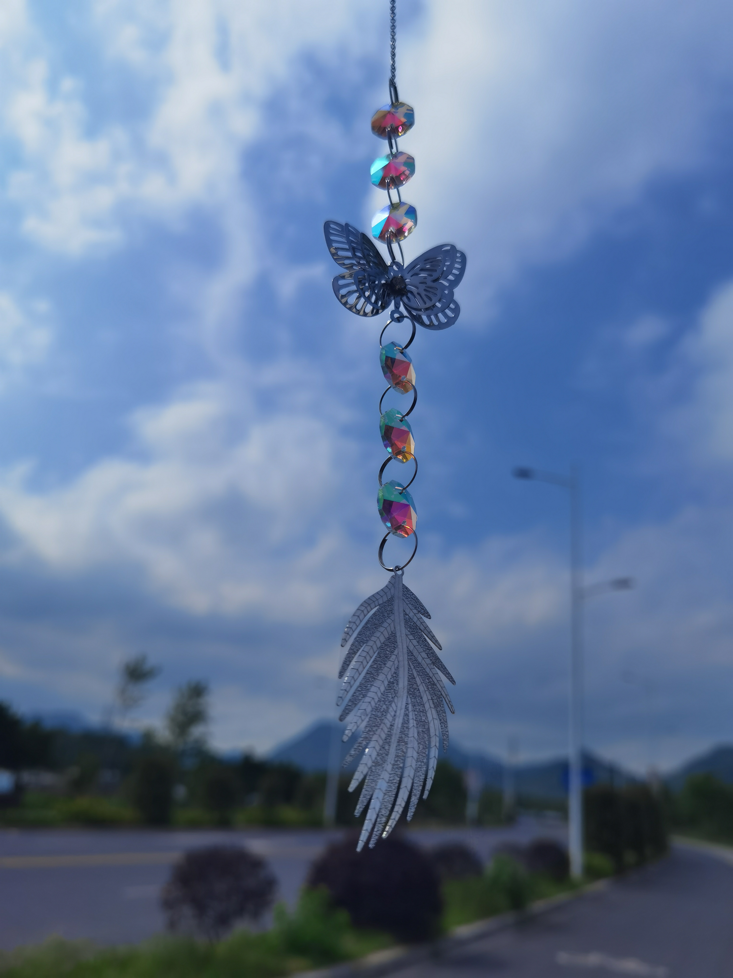 crystal suncatchers window hanging sun catcher chain rainbow - Temu New ...