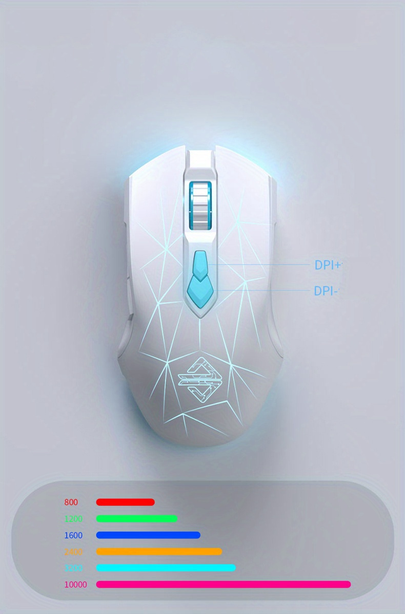 Aj52pro: Wireless Wired Rechargeable Rgb Gaming Mouse - Temu New Zealand