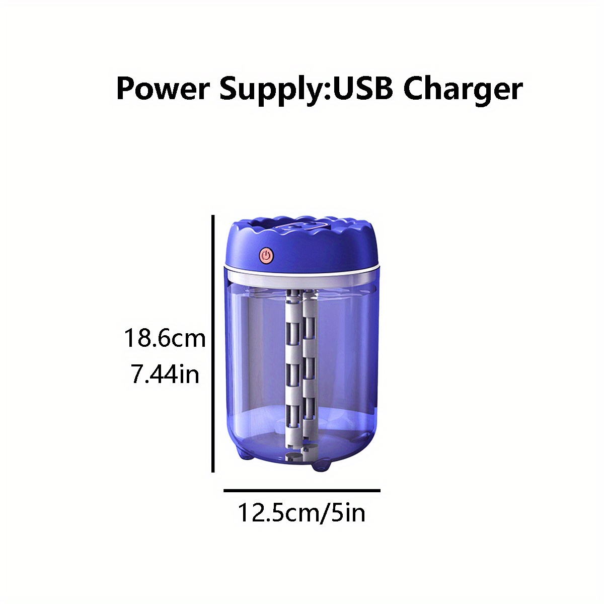 new usb large capacity humidifier dual spray household quiet - Temu ...